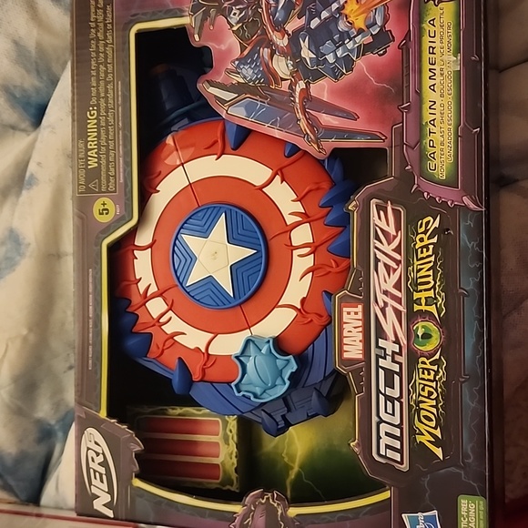 Nerf | Toys | Nerf Mech Strike Monster Hunter Captain America | Poshmark
